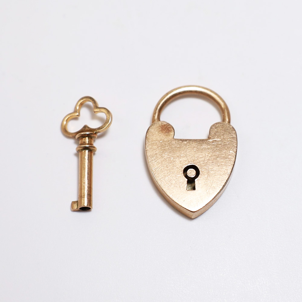 The Silver Queen. Antique Victorian Era 12k Rose Gold Working Heart ...