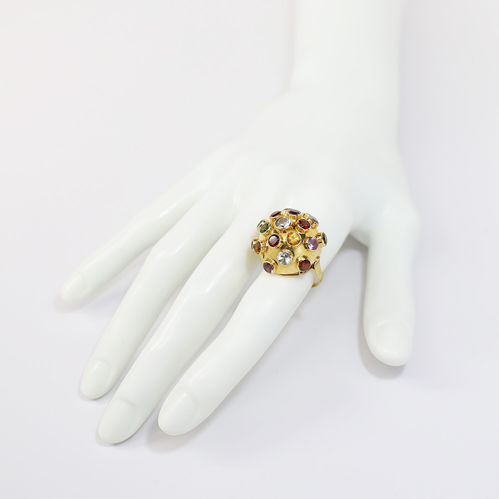 The Silver Queen | Vintage H. Stern (Brazil) 18k Gold Modernist Multi ...