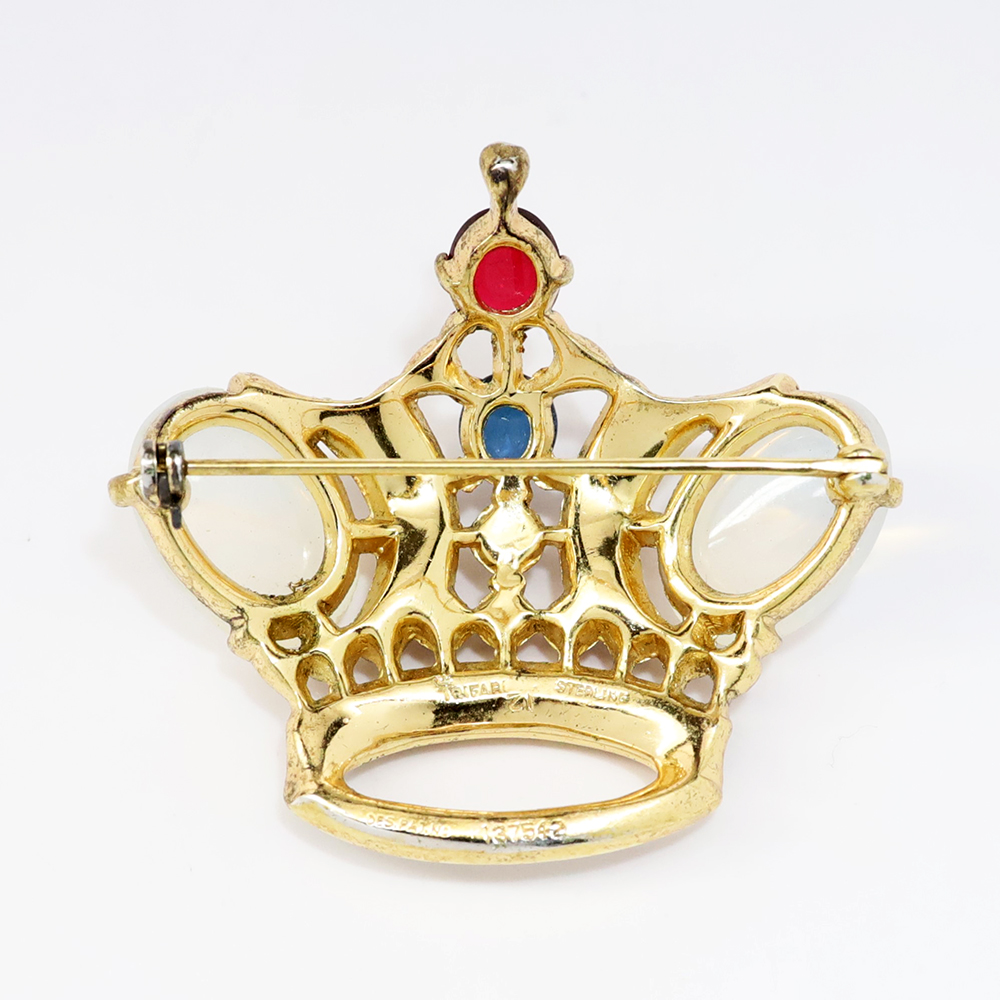 The Silver Queen. 1940's Alfred Philippe Trifari Sterling Silver ...