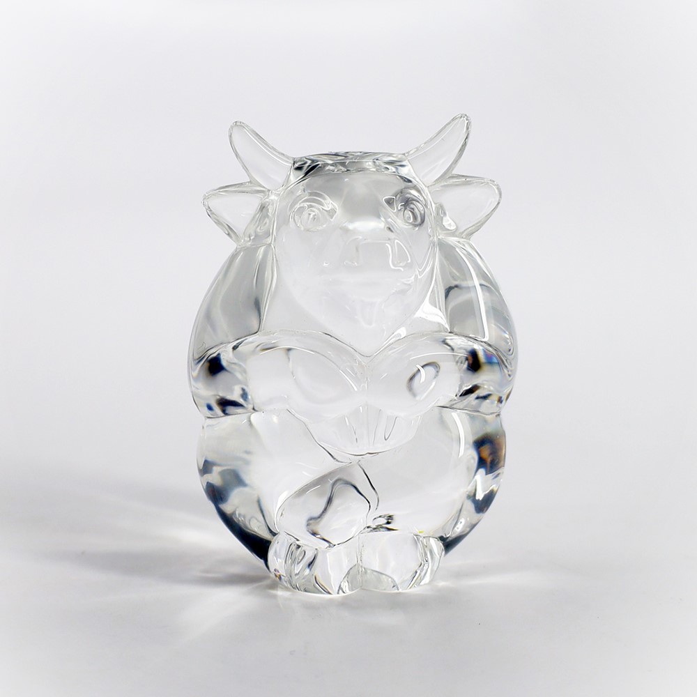The Silver Queen | Steuben Glass Hand Cooler 'Bull' #5524, Designed by ...