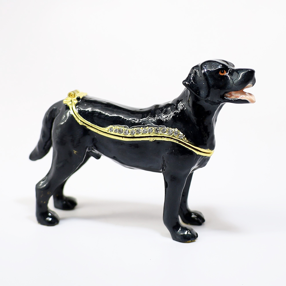 The Silver Queen. Kingspoint Designs Espresso the Black Lab Trinket Box ...