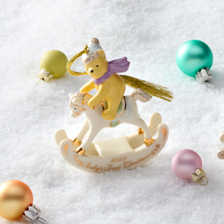 The Silver Queen | Lenox 2025 Winnie the Pooh 'Baby's First Christmas ...