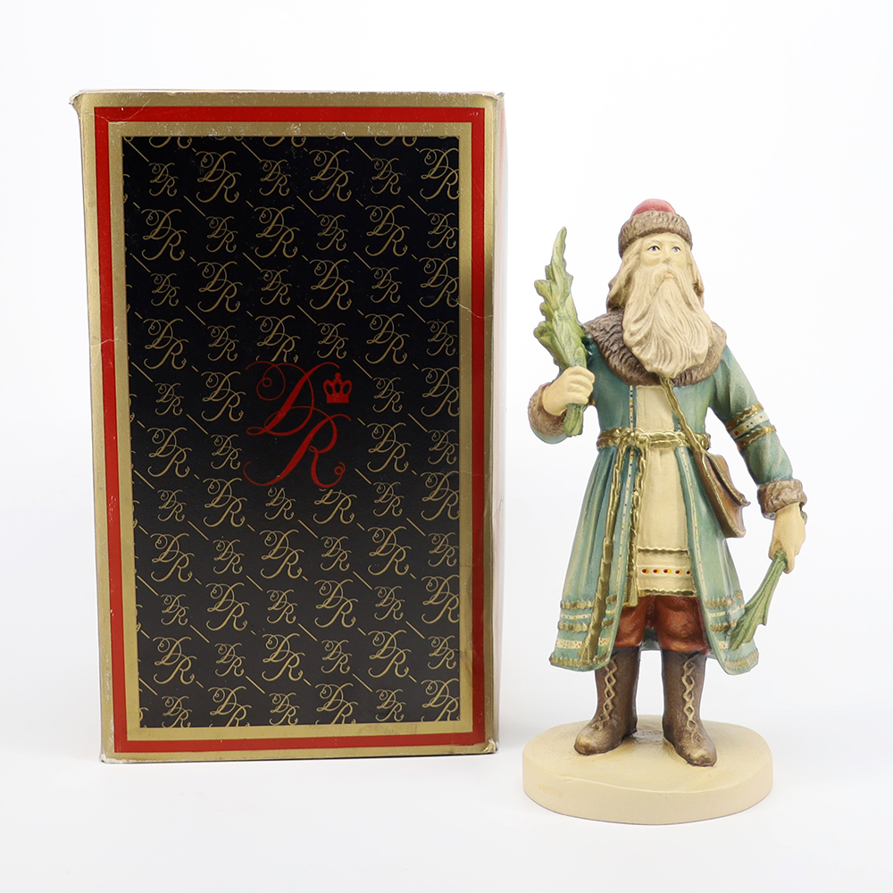 The Silver Queen. Set of 12 Duncan Royale History of Santa Claus Figurines
