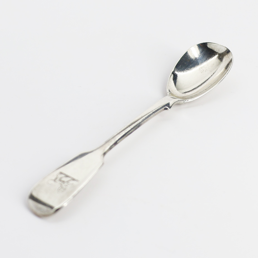 The Silver Queen | Antique 1862 English Sterling Silver Chocolate Spoon ...