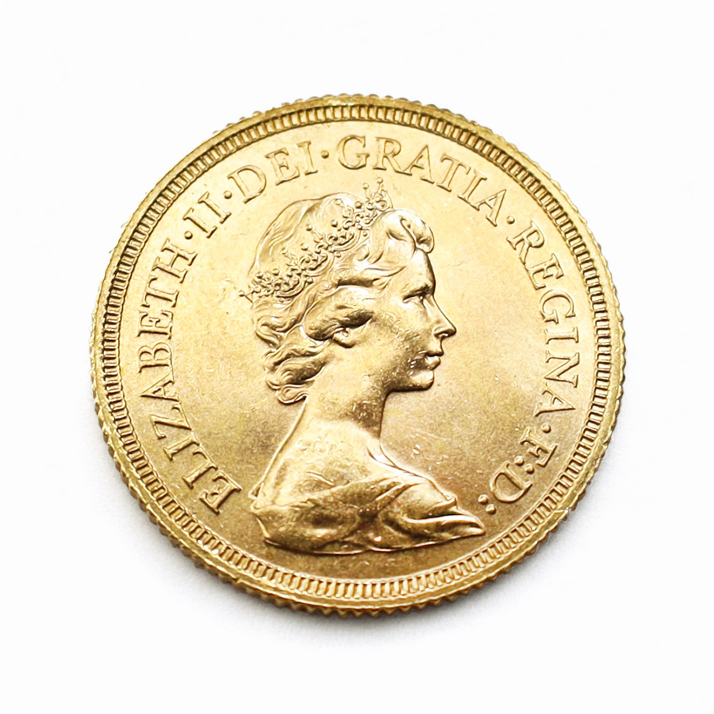 The Silver Queen. Gold Sovereign – .2354 oz GoldCFP