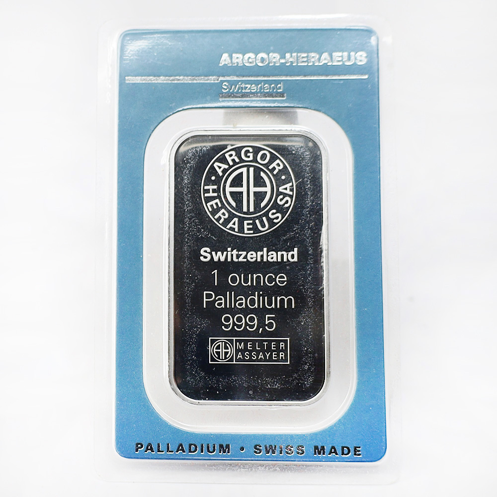 The Silver Queen | 1 ozt Carded Palladium Bar – Assorted