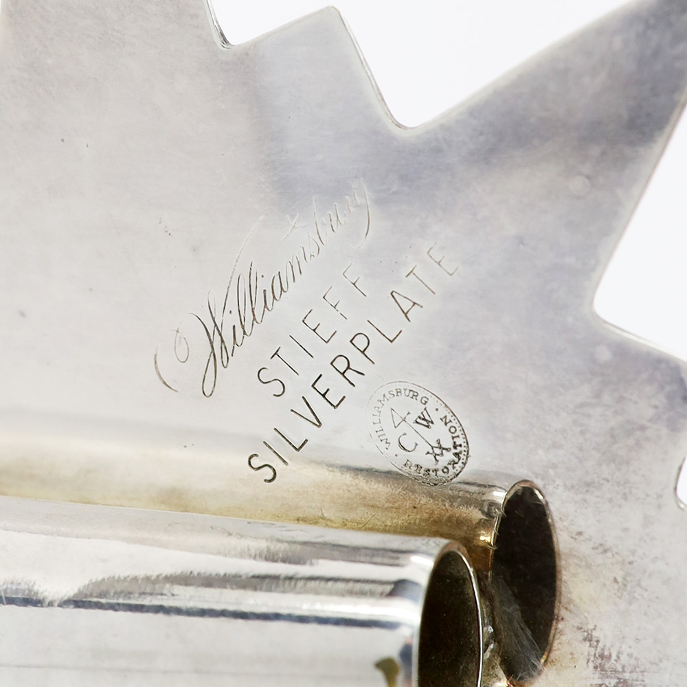 The Silver Queen | Vintage Kirk Stieff Colonial Williamsburg Star Tree ...